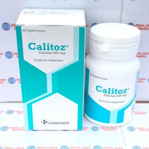 Jual Calitoz/Calos 500mg Isi 60 Tablet - Multivitamin Kalsium - Kota ...