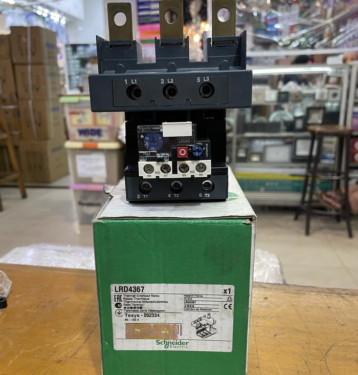 Jual LRD4367 Schneider Thermal Overload Relay 95-120A - Jakarta Pusat ...