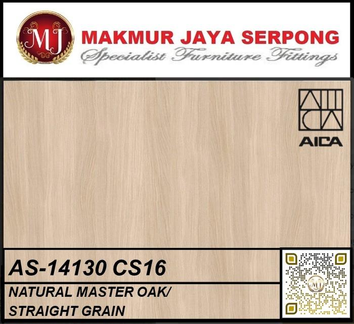 Jual HPL AICA AS 14130 CS16 - NATURAL MASTER OAK I WOODGRAIN - Kota Tangerang Selatan - TOKO ...