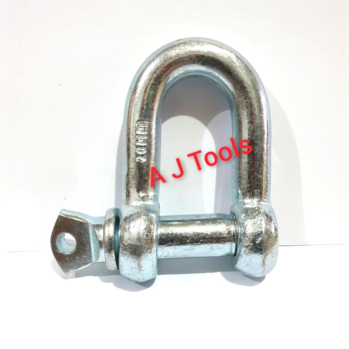 Jual SEGEL D M20 / SHACKLES 20 mm / SAMBUNGAN RANTAI BESI 20mm ...