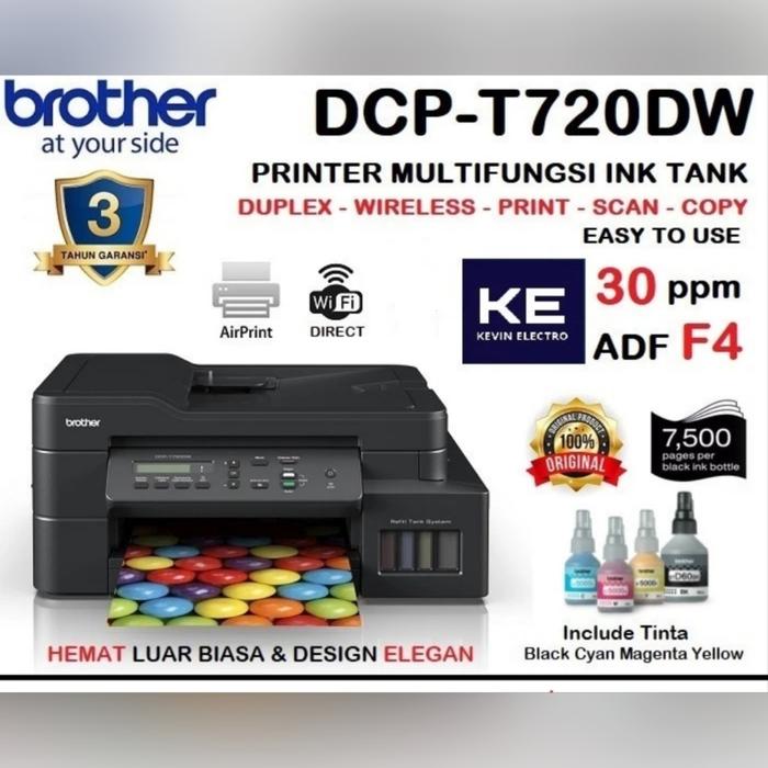 Jual Printer Brother DCP T720DW DCP T 720 DW DCP T720 DW Adf Brother ...