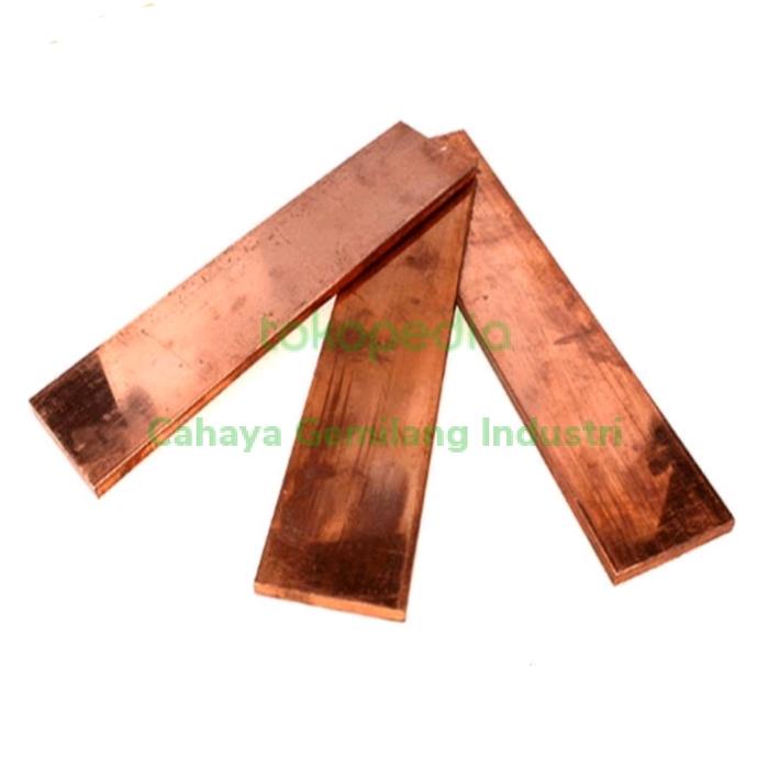 Jual Plat Tembaga - Busbar Tembaga Murni 6mm x 25mm x 1meter - Jakarta ...