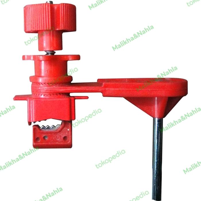 Jual LOTO Universal Valve Lockout Devices + One Blocking Arm Small with ...