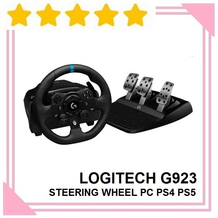Jual Logitech G923 TRUEFORCE Sim Racing Wheel for Playstation PS4 PS5 PC - Kota Surabaya ...
