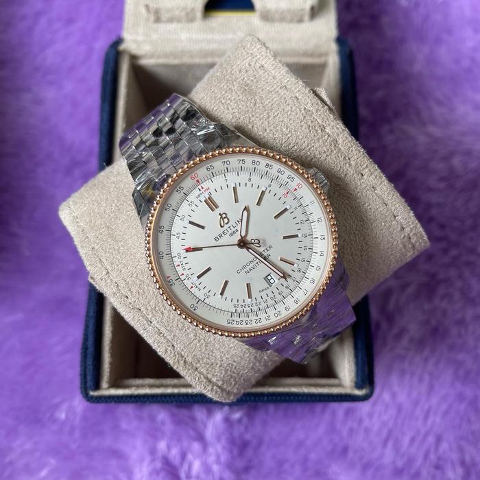 Jual Breitling Navitimer White New 2022 Fullset Box & Paper - Kab ...