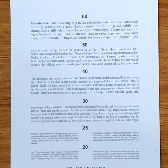 Promo JAEGER KARTU BACA READING CHART PERIKSA MATA - KARTU JAEGER - Jakarta Timur - ansari ...