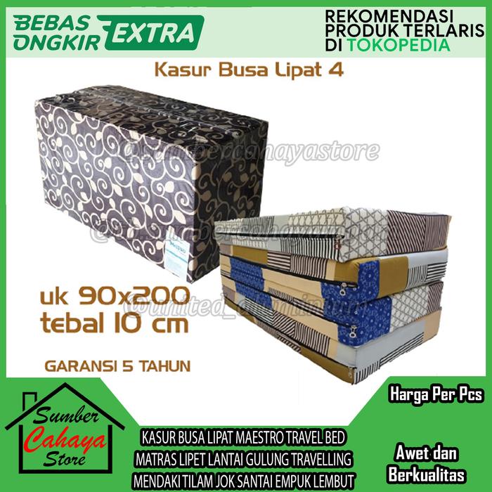 Jual KASUR BUSA LIPAT MAESTRO TRAVEL BED MATRAS LIPET LANTAI GULUNG ...