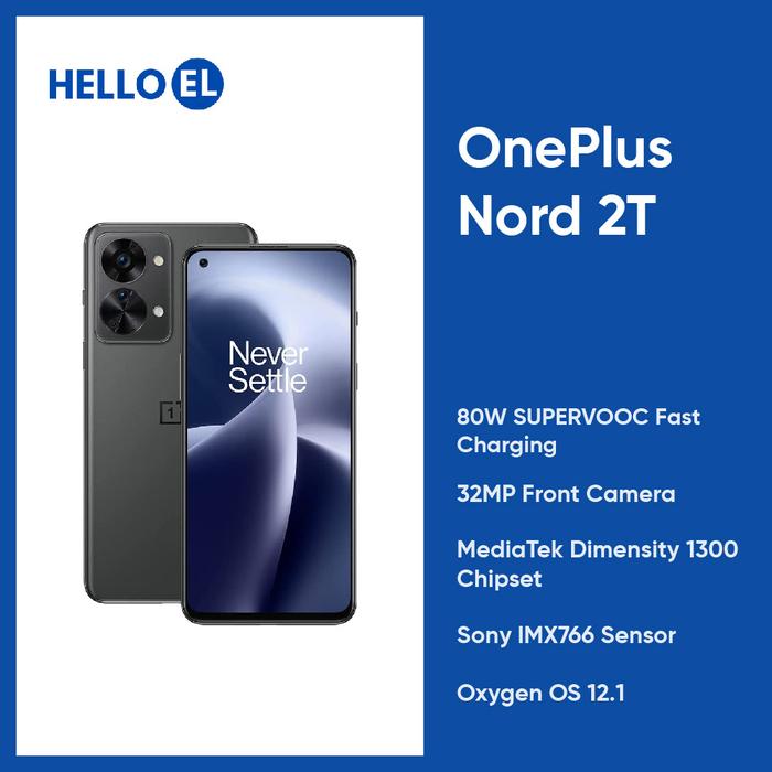 Jual OnePlus Nord 2T 2 T 5G 50MP AI Triple Camera Smartphone Handphone ...