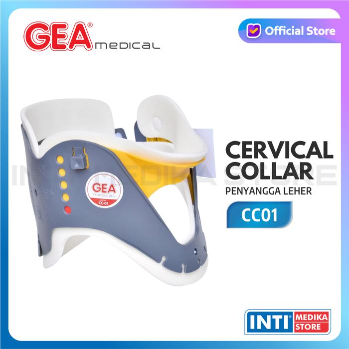 Jual GEA - Cervical Collar CC-01 | Penyangga Cedera Leher Patah - Kota ...