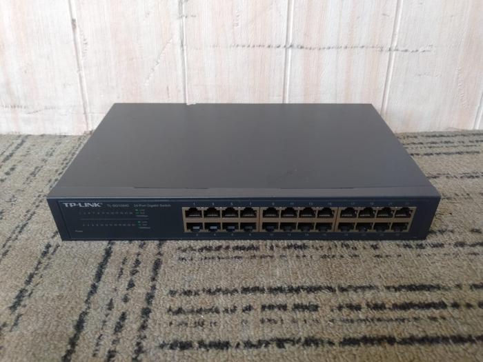 Jual Switch Hub Gigabit 24 Port Tp Link TL-SG1024D Unmanage Siap Colok ...