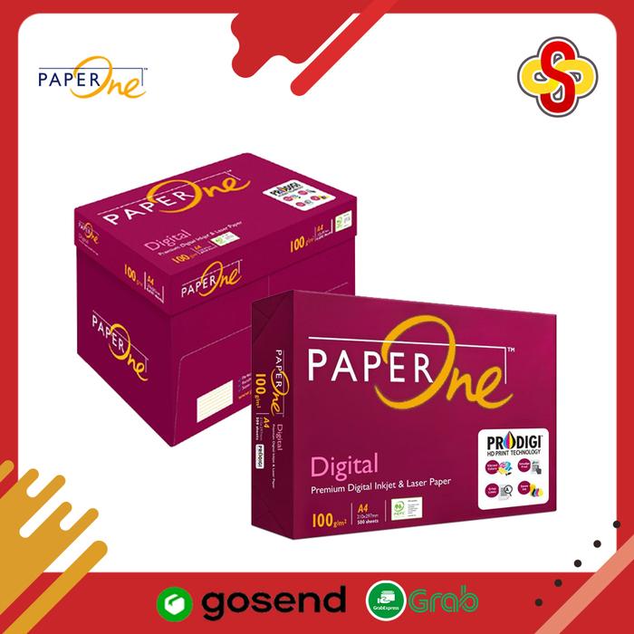 Jual Kertas HVS Paper One A4 100 gr 1 Box - Kota Surabaya - Sarana ...