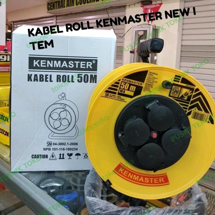 Jual KABEL ROLL 50 METER KENMASTER SNI / KABEL ROLL 50 METER - Jakarta Barat - PUSAT TEKNIK TOKO ...