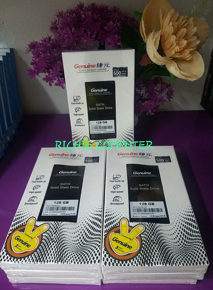 Jual SSD GENUINE 128GB SATA III 2.5 INCH GARANSI RESMI - Jakarta Pusat - Richie Computer | Tokopedia