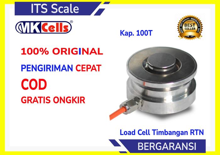 Jual Load Cell Timbangan MK Cell MK-RTN / Load Cell Timbangan Digital - Kap.100t - Kota ...