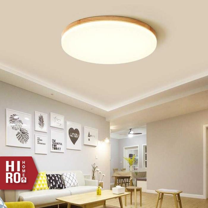 Promo Lampu Gantung Plafon Bulat Minimalis Modern Tri Color Ceiling ...