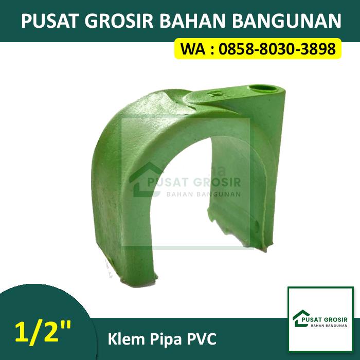 Jual Klem Pipa PVC 1/2" Clamp Pipa PVC 1/2" (Per 100 Pcs) - Jakarta ...