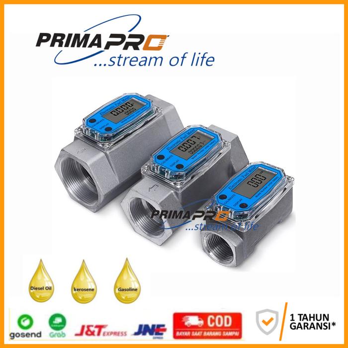 Jual flowmeter solar 1.5 inch Digital flow meter solar Digital 1.5 ...