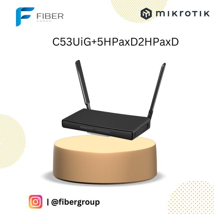 Jual Mikrotik C53UiG+5HPaxD2HPaxD (hAP ax3) - Kota Depok ...