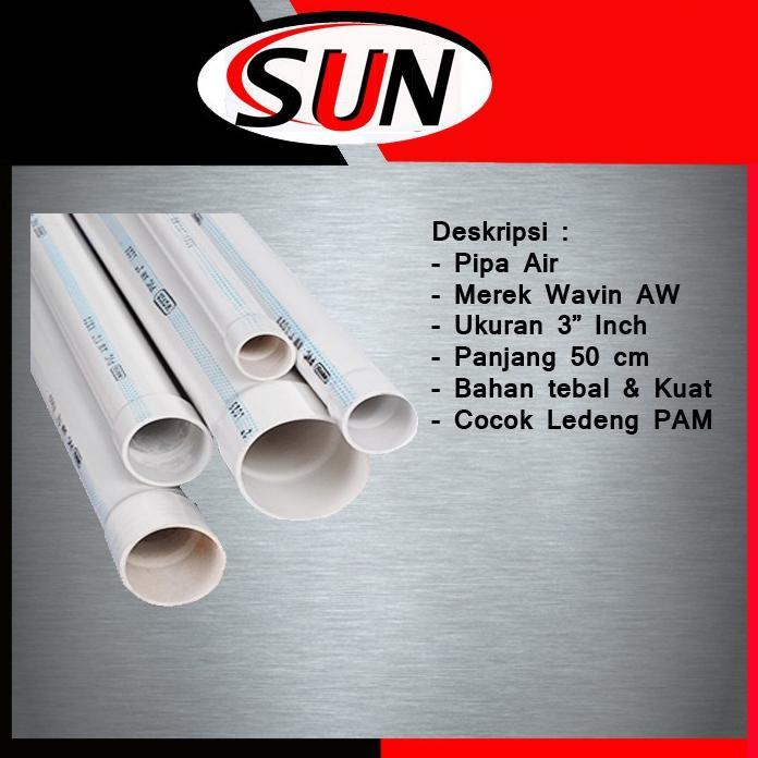 Jual Pipa Pvc 3 Inch Wavin Aw 50 Cm - Jakarta Barat - journalisanda ...
