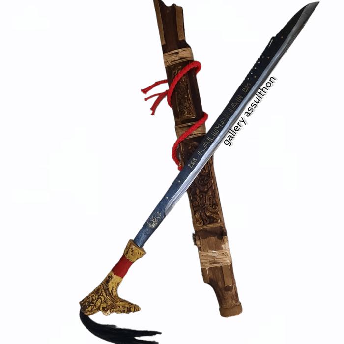 Jual MANDAU KHAS SUKU DAYAK KALIMANTAN ETNIK UKURAN 85CM-+ - 0017 - Kab ...