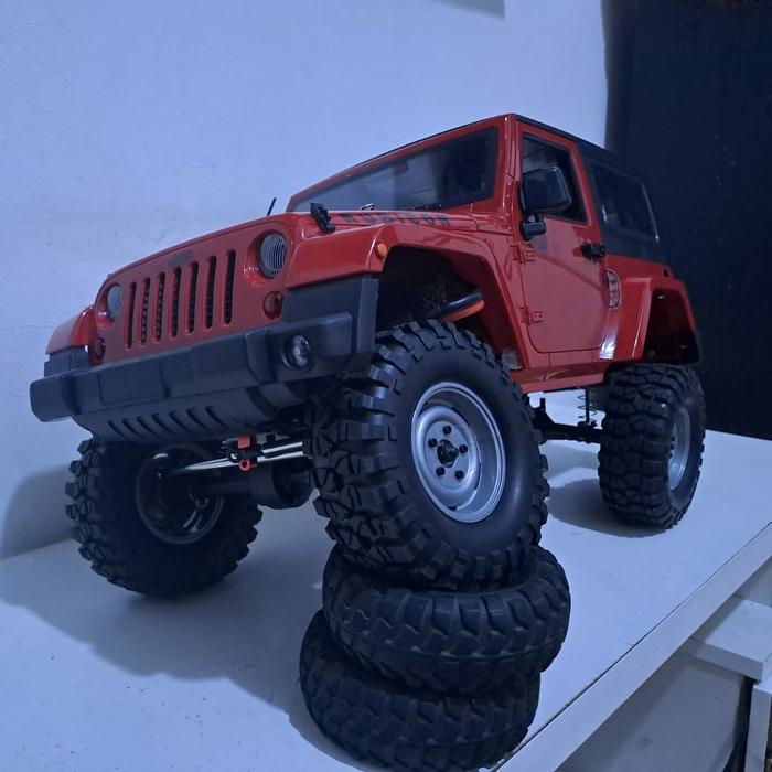 Jual Rc Jeep Rubicon RTR 1/10 Scale Chassis Universal RGt / SCX10 ...