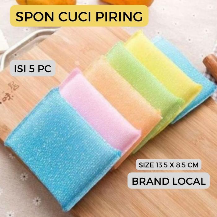 Jual CEO Spons Cuci Piring Warna Spon Sponge Sabut Jaring Alat ...