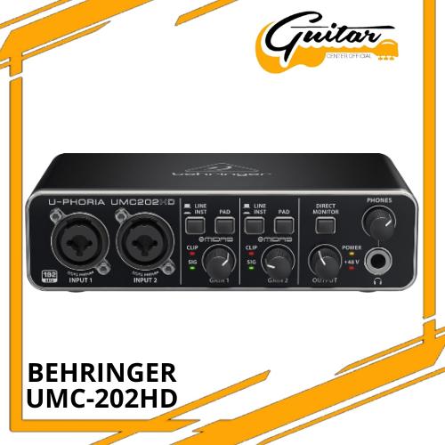 Jual Behringer Soundcard UMC-202Hd / UMC 202Hd / UMC202Hd Audio ...