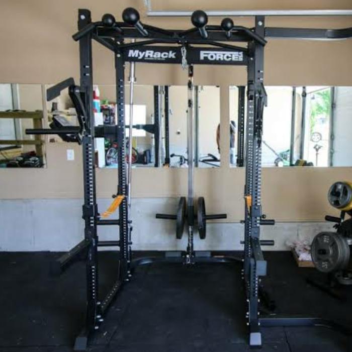 Jual Attachment Tambahan Lat Pull dan Rowing untuk My Rack Power Rack ...