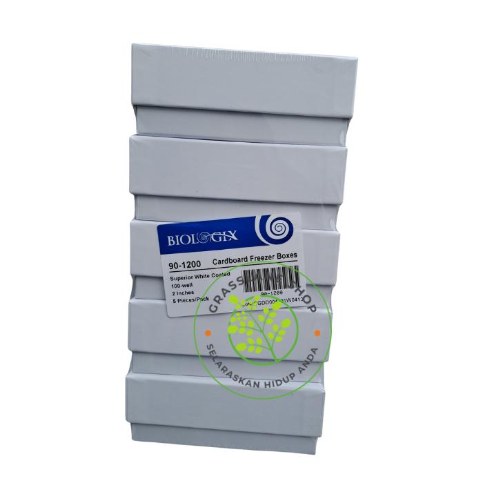 Jual Premium Cardboard Freezer Box 2 inch 100 well Biologix 90-1200 ...
