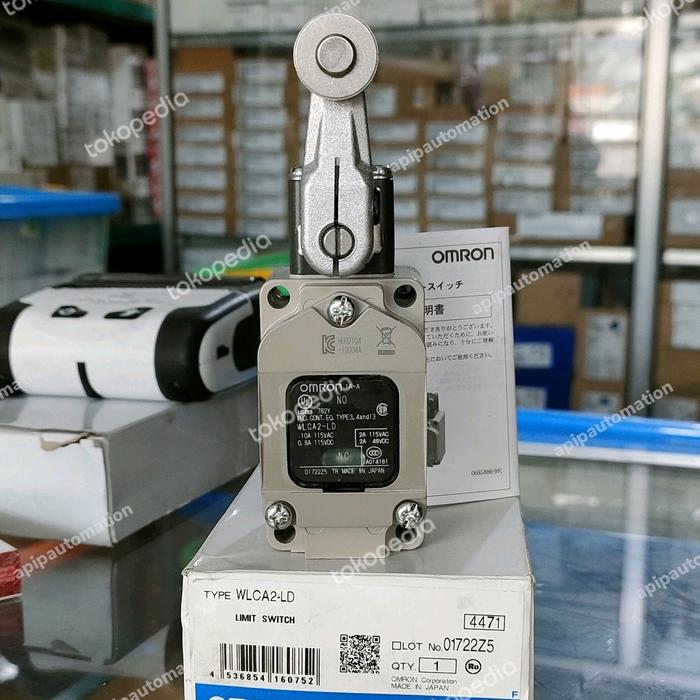 Jual LIMIT SWITCH OMRON WLCA2-LD 10A 115 Vac/Vdc - Kab. Tangerang - apipautomation | Tokopedia