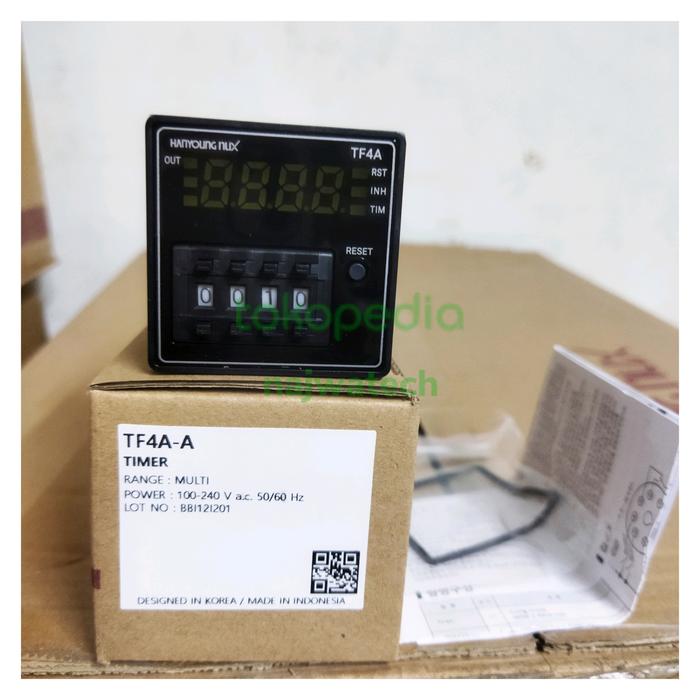 Jual Counter timer hanyoung TF4N-AUAR ( TF4A-A NEW Type) - Jakarta Barat - najwatech.jakarta ...