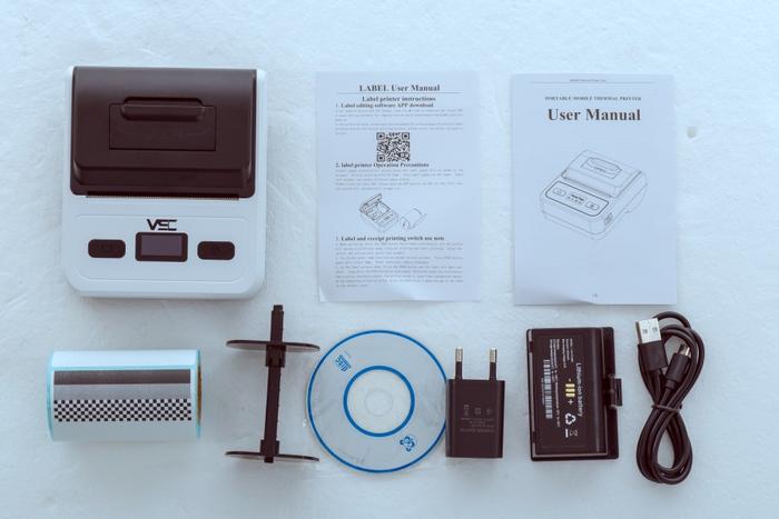 Jual PRINTER LABEL THERMAL VSC MP-80L PRO LABEL HARGA RESI ALAMAT ...