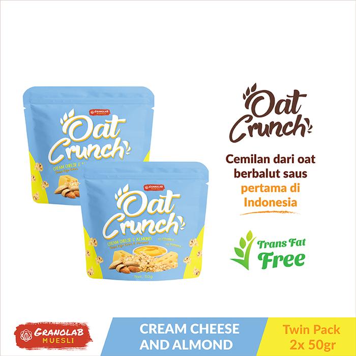 Jual Paket Oat Crunch Cream Cheese & Almond 50 gr - Jakarta Barat ...