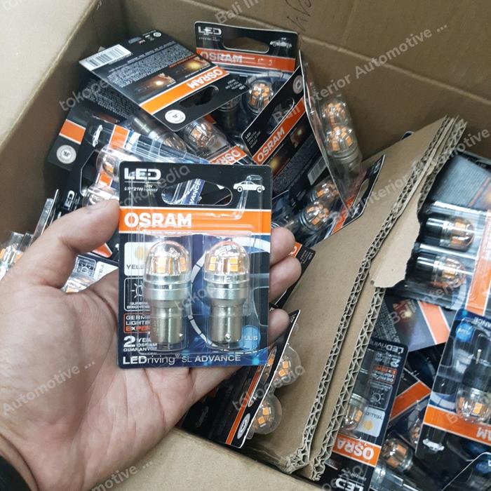 Jual Bohlam Lampu LED Sein Super Bright OSRAM S25 Bayonet Ready Stock ...