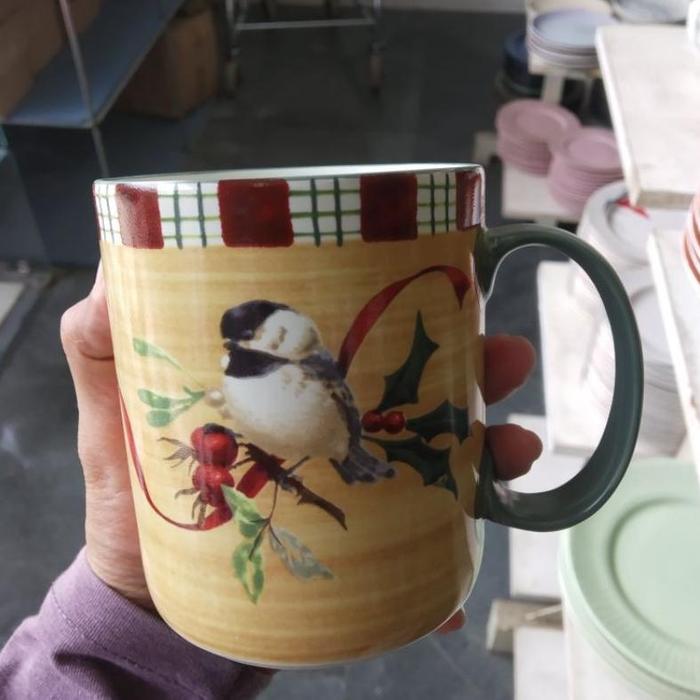 Jual Vintage Mug Gelas Keramik Sango Motif Burung Klasik Antik Jadul ...