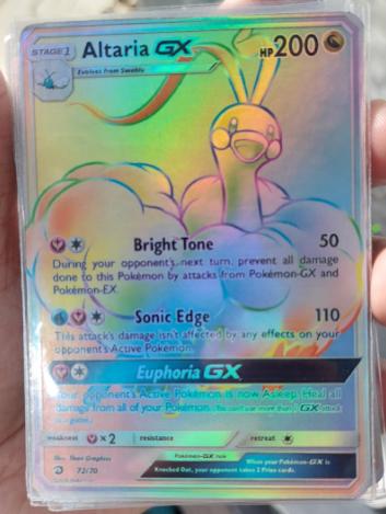 Jual KARTU POKEMON TCG RAINBOW GX HOLOGRAM ENGLISH VERSION - ALTARIA ...