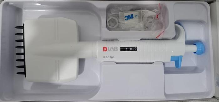 Jual Multichannel Pipette 8 channel Adjustable Volume Pipettes 0,5-10ul ...