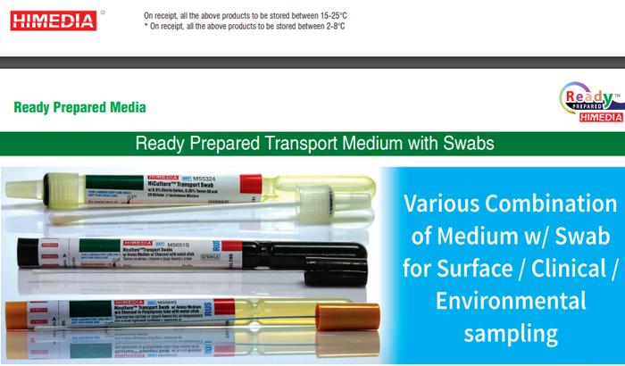 Jual MS001 50NO HICULTURE STERILE SWAB WITH 0.85% NACL HIMEDIA - Kab ...