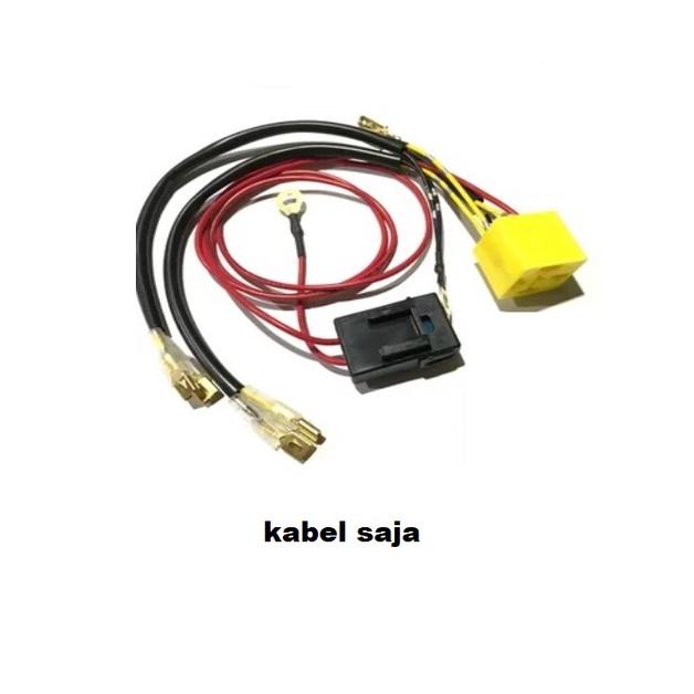 Jual socket relay 4 kaki Kabel Klakson Set 12v Untuk Motor Dan Mobil ...