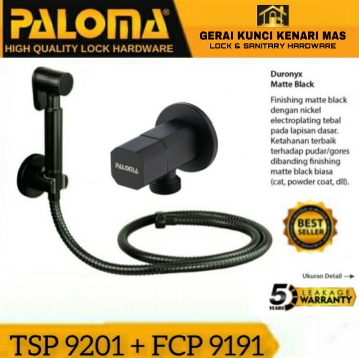 Jual JET SHOWER TOILET PALOMA TSP9201+FCP9191 PAKET JET WASHER CEBOK ...