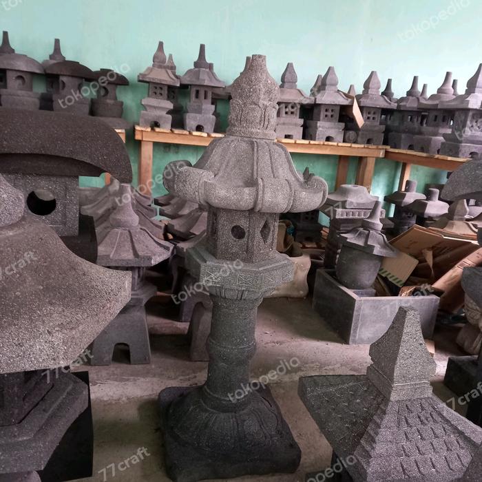 Jual Kasoga lampion batu jepang tinggi 1 meter - Kab. Magelang ...