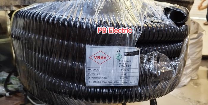 Jual Flexible Metal Conduit 1 1/2 inch / Flexible Conduit 1 1/2 Inch 25 ...