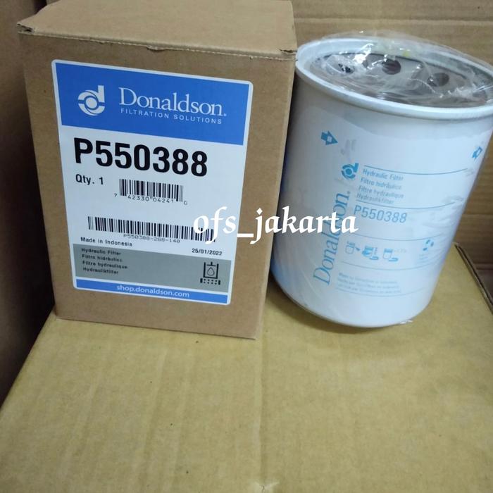 Jual Hydraulic Filter Oli P550388 / J8630449 /8J1600 Donaldson - Jakarta Barat - Otomotive ...
