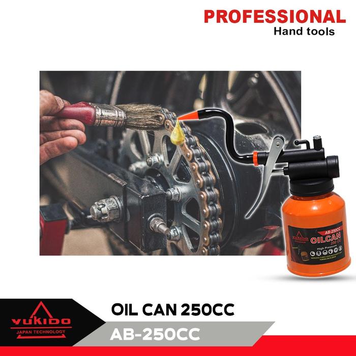 Jual Oli can / alat botol semprot oli kaleng 250 ml 250cc yukido ...