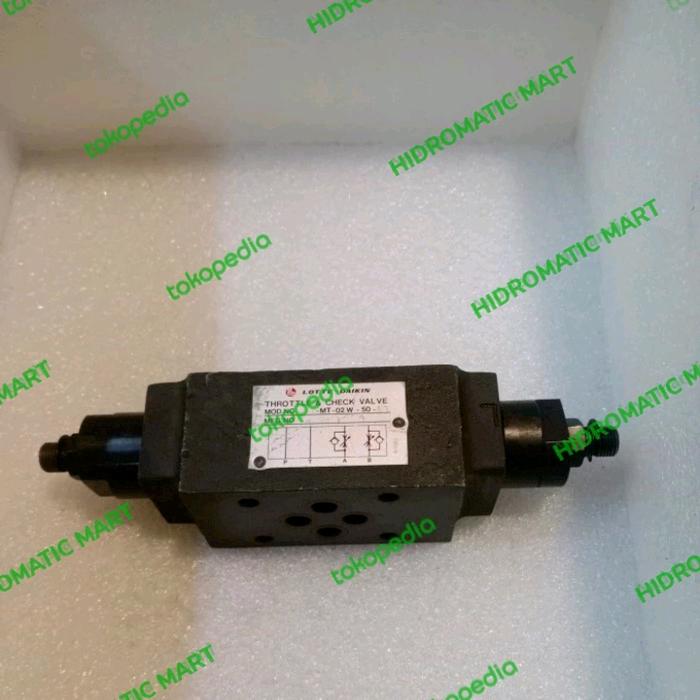Jual DAIKIN MT-02W-50-40/THROTTLE AND CHECK VALVE MT-02 W-50-40 - Jakarta Barat - HIDROMATIC ...