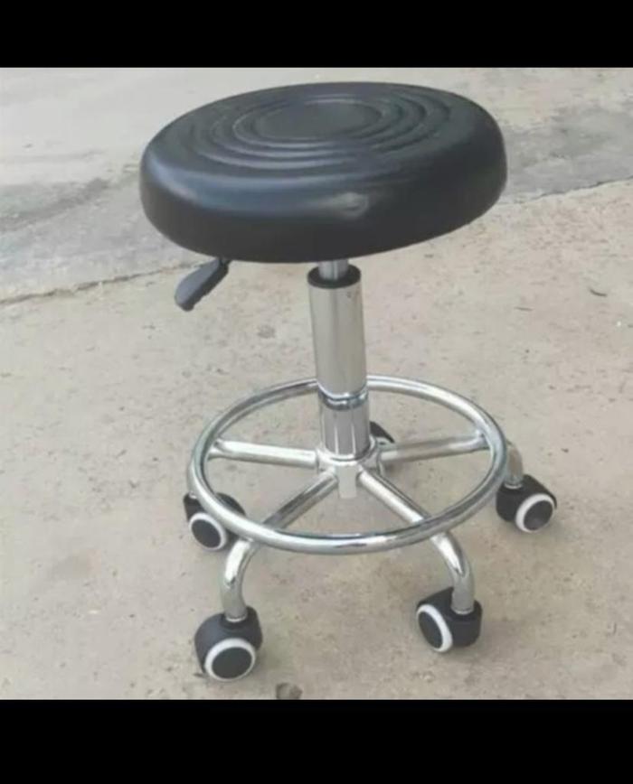 Promo KURSI SALON HIDROLIK BULAT / BAR STOOL HIDROLIK / KURSI COUNTER ...