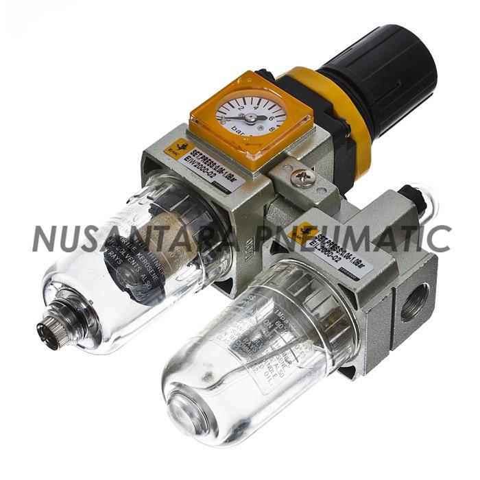 Jual 2 COMBINATION AIR SERVICE UNIT 1/4" 2000 EMC EIC2010-02 - Kota ...