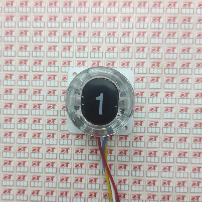 Jual Elevator Push Button Lift Otis Tombol Oval J06840GV1 DY-1AK - Kab ...