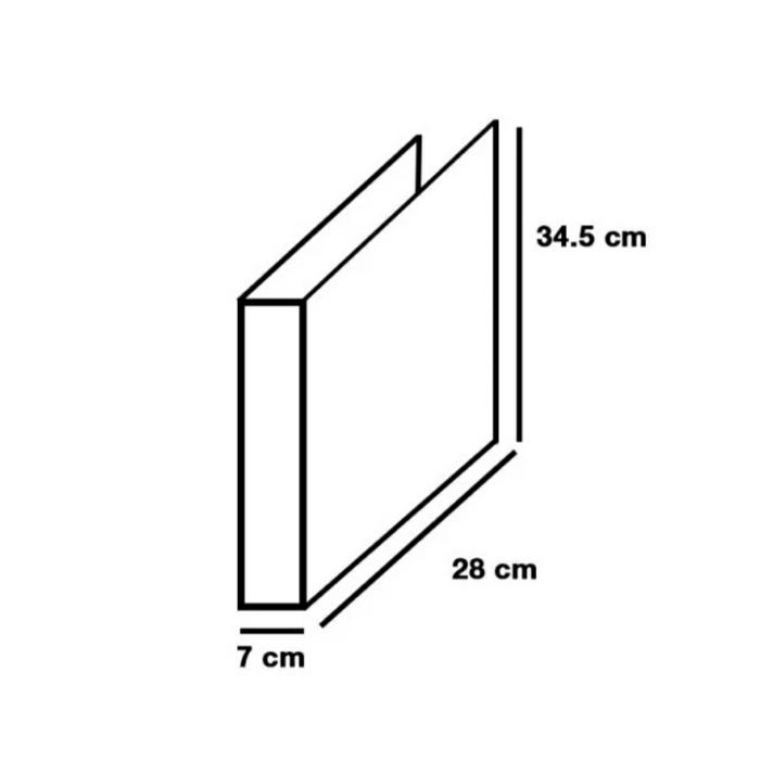 Jual Ordner / Odner Bantex 1465 Ukuran Folio F4 Tebal 7 Cm Di Seller ...
