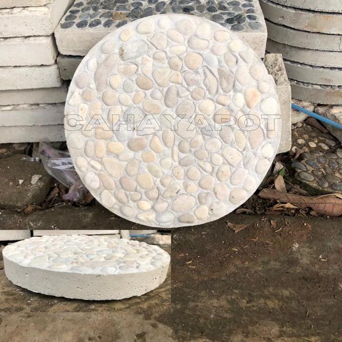 Jual Batu Pijakan Kaki - Steping Stone - Bulat Polos Only Gojek! - Kab ...